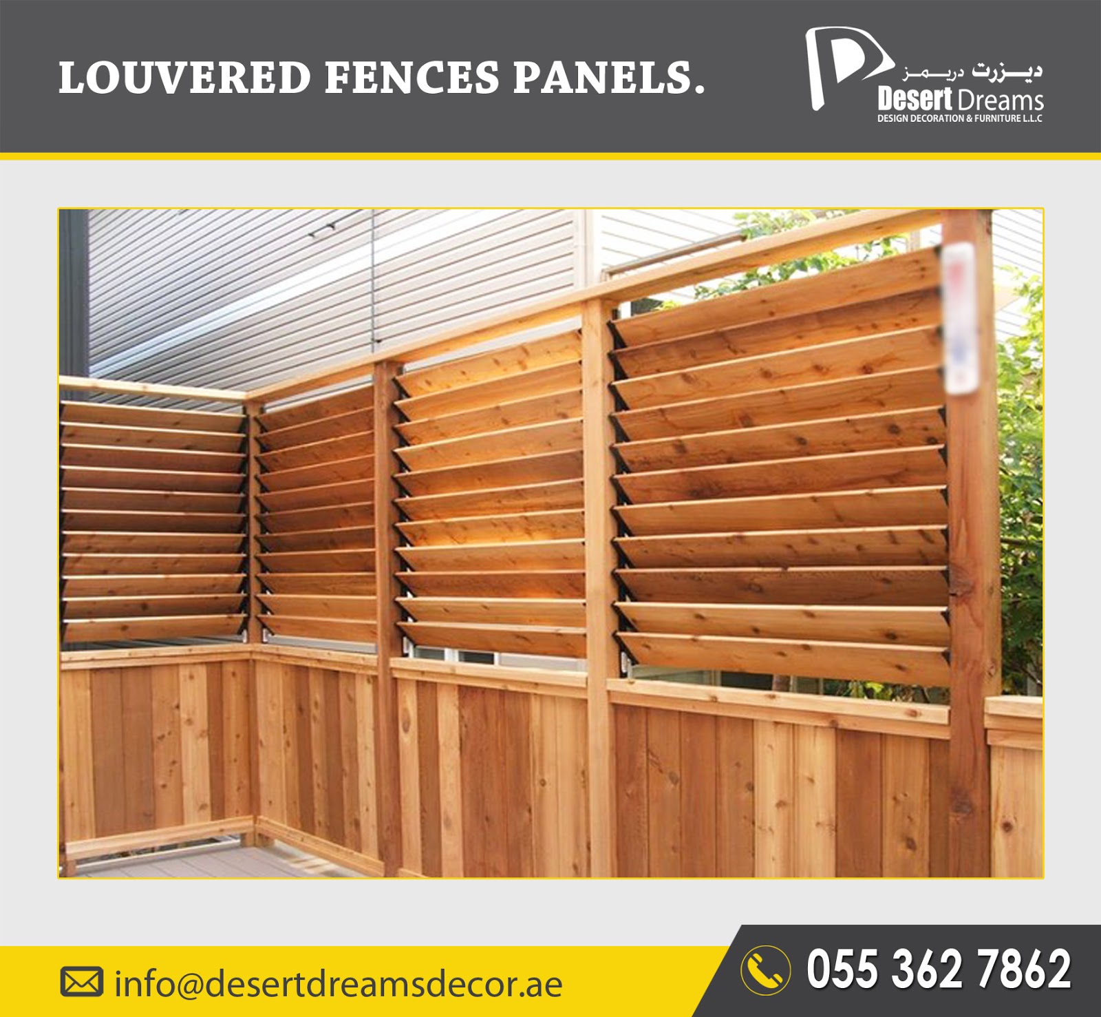 Wooden Fence Dubai | Wooden Fence Abu Dhabi | Wooden Fence Uae.: RENTAL ...
