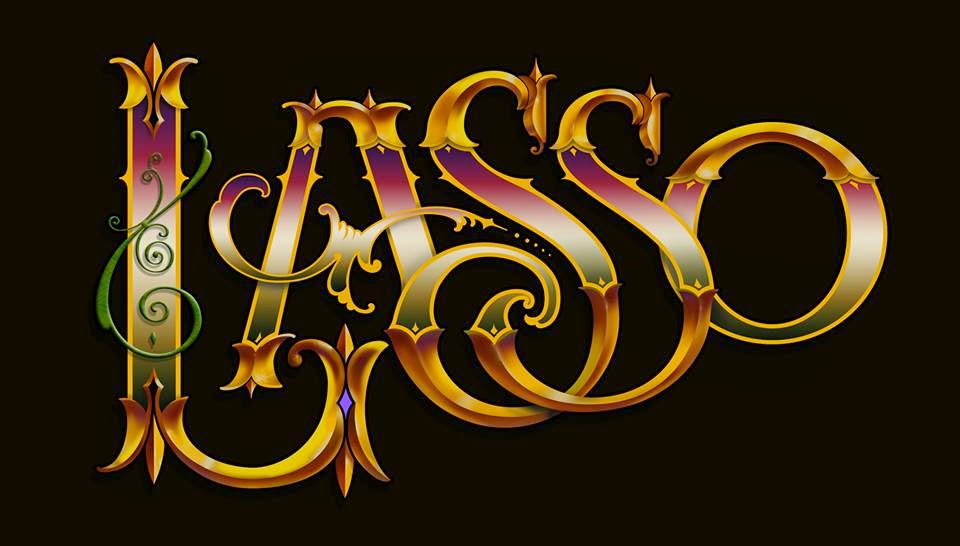 Artist Fonts: Sketches by Noel Weber creating his Lasso Fancy font