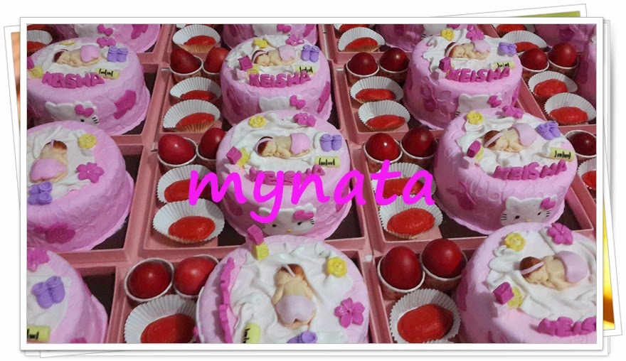 Mynata Cakes: Baby One Month Cakes / Manye Cakes for Keisha
