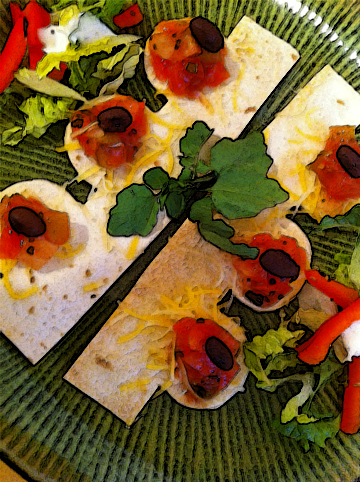 The Talking Plate: Today in the Test Kitchen...a Creative Snack