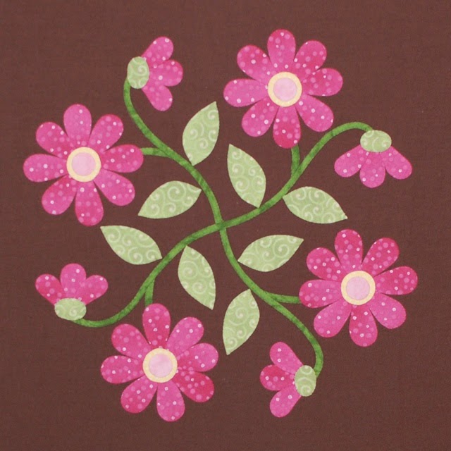 Sal da Terra Patchwork: Modelos de flores