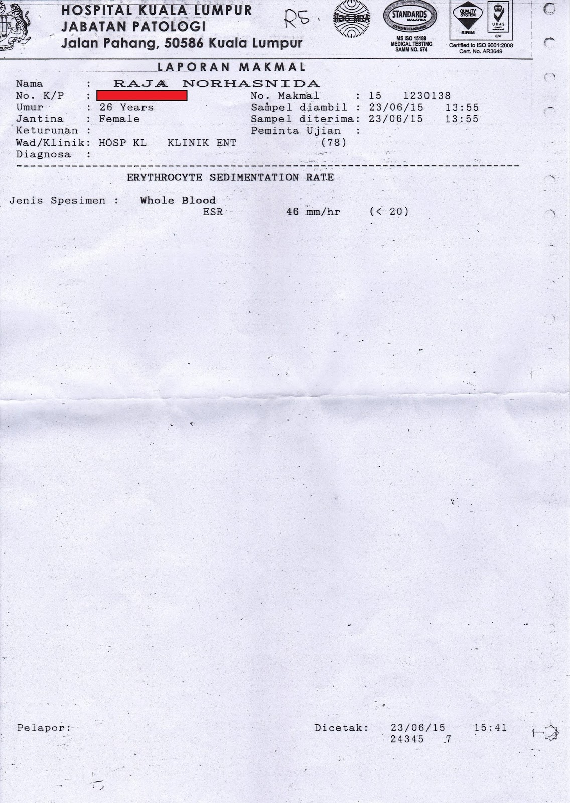 Disyaki Sakit TIBI.... | ~ RIMBA PENUH RAHSIA