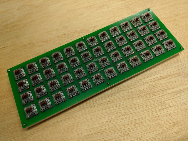 40% Keyboards: PCB plate