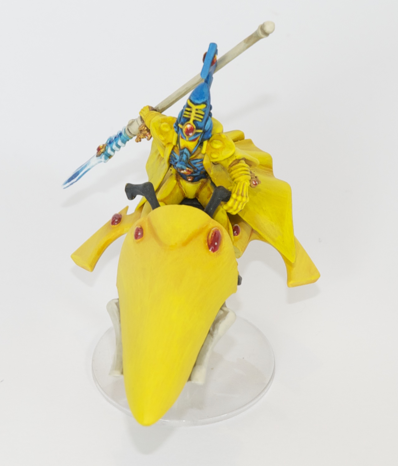 Craftworld Iyanden Eldar: New Plastic Farseer on Jetbike