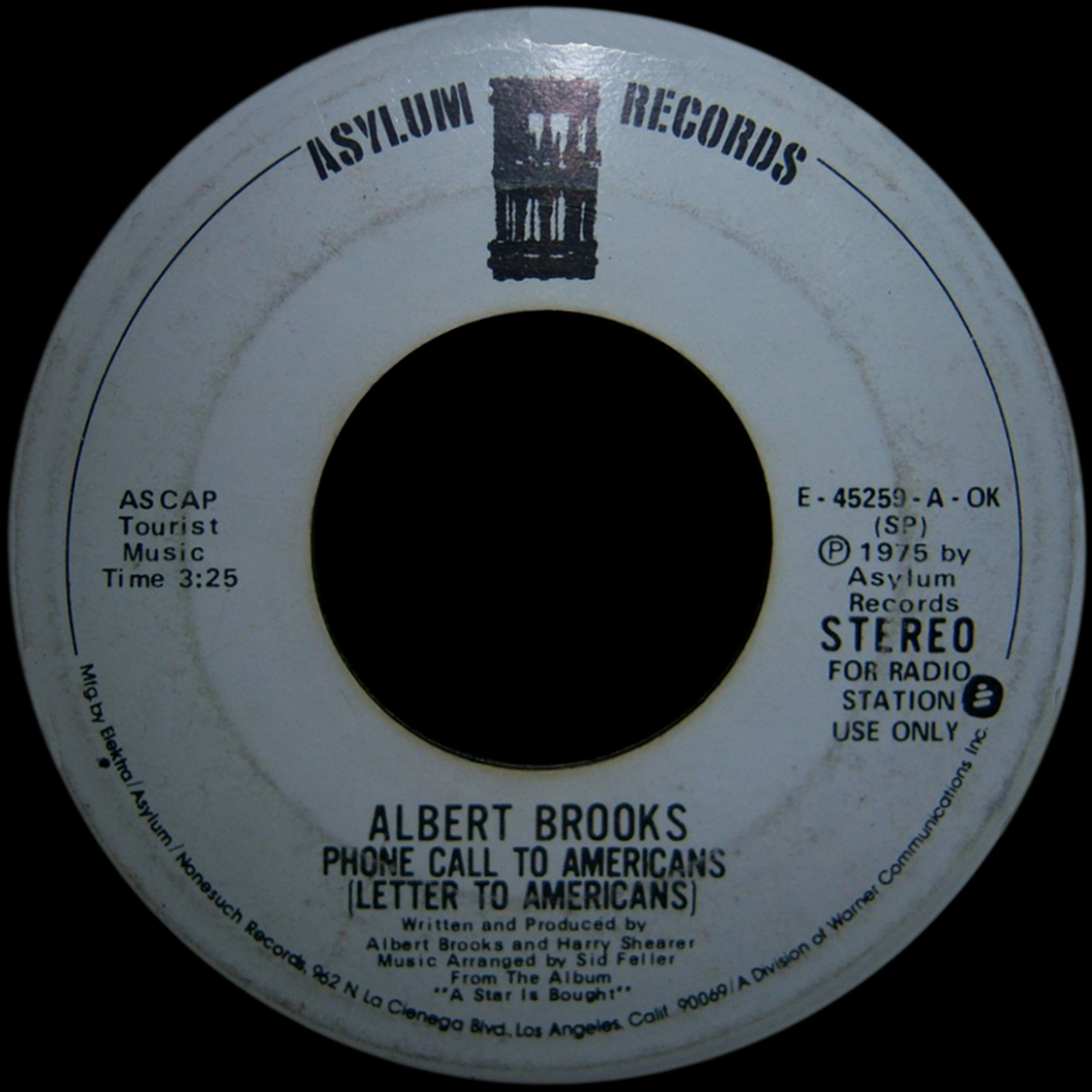 Vintage Stand-up Comedy: Albert Brooks - Comedy Minus One 1973