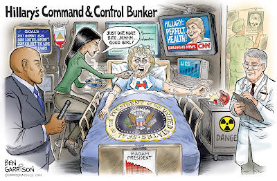 Rogue Cartoonist: Hillary's Bunker: Animated .gif: