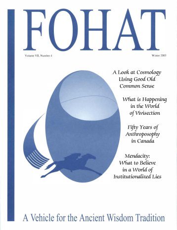ESOTERIC: FOHAT (JOURNAL)
