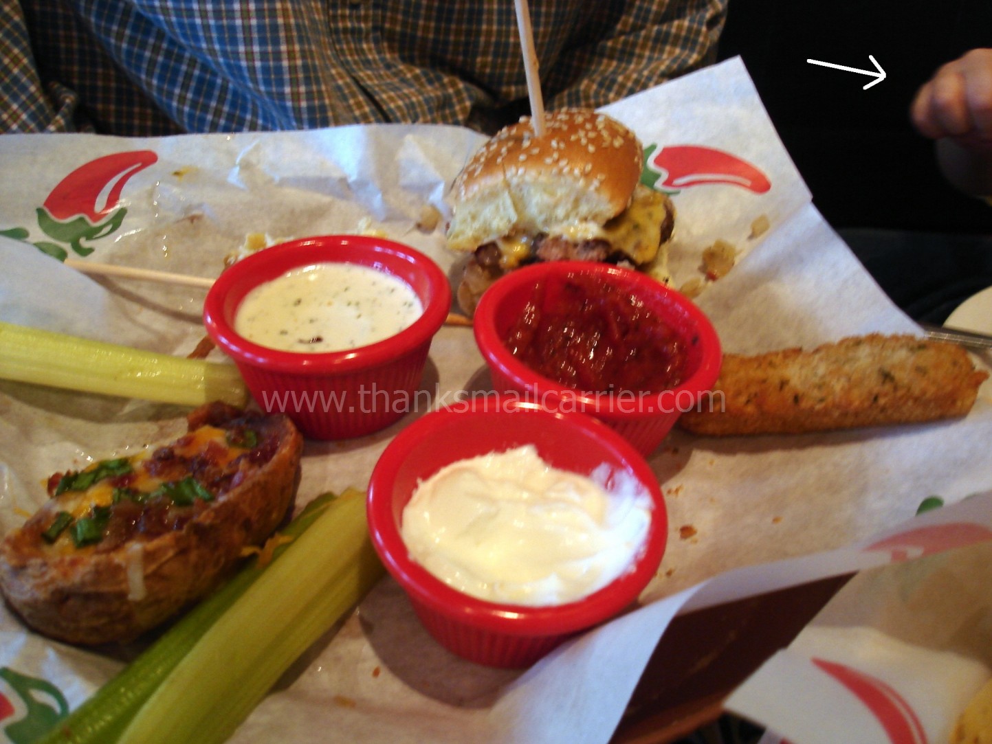 Thanks, Mail Carrier | Chili's Triple Dipper Good Things Come in 3's ...