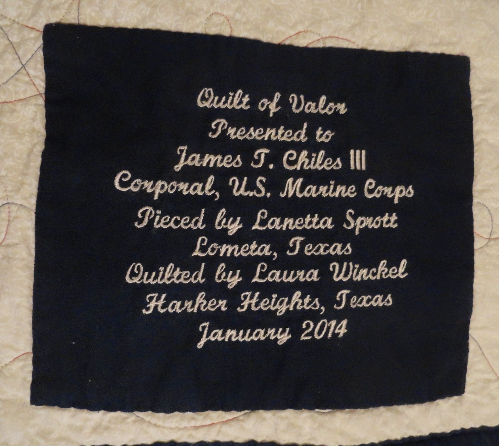 Quilts of Valor by Lanetta's Creations