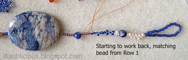 Baublicious: Freeform Peyote Bracelet - First Steps