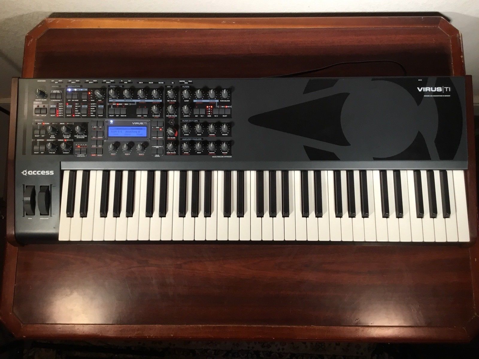 MATRIXSYNTH: Access Virus TI Keyboard Synthesizer w/ Original Box