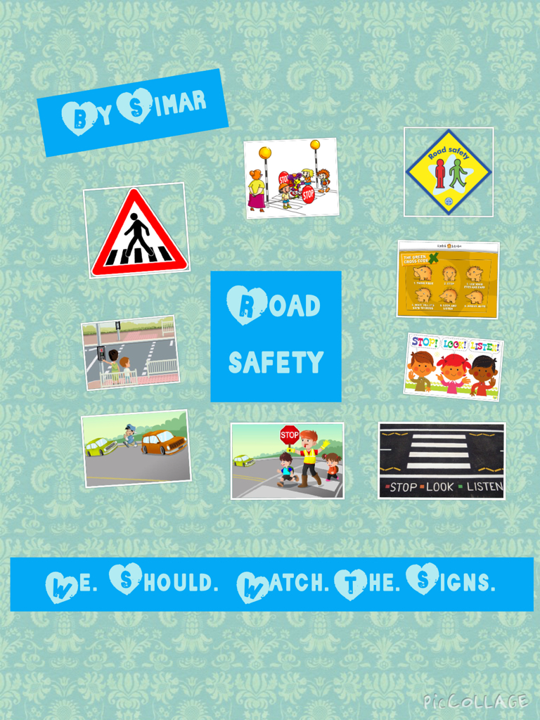 Our Awesome Road Safety Posters