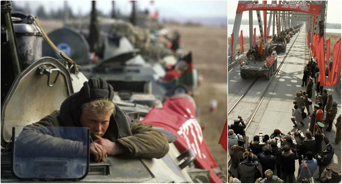 Photos of Soviet Withdrawal From Afghanistan in 1989 | Vintage News Daily