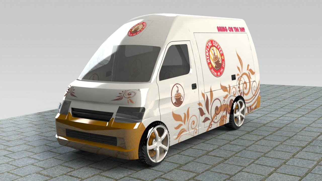 gnp design: Moko (Mobil Toko) Coffee Shop