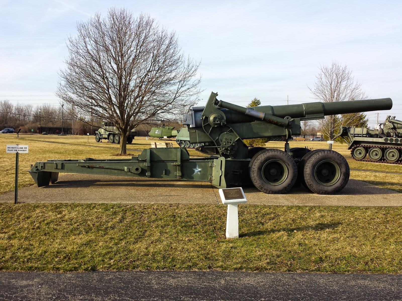 Find A Tank: Indiana - Camp Atterbury | M115 Howitzer
