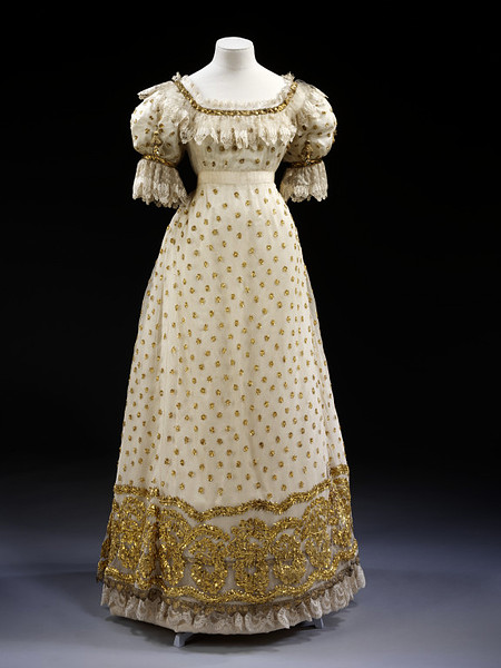 Stalking the Belle Époque: History's Runway: A Ball Gown from 1820
