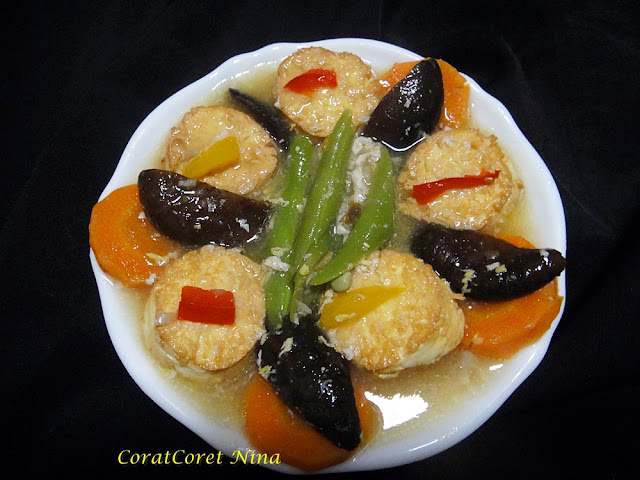 CoratCoret Nina: Tauhu Jepun Bersos