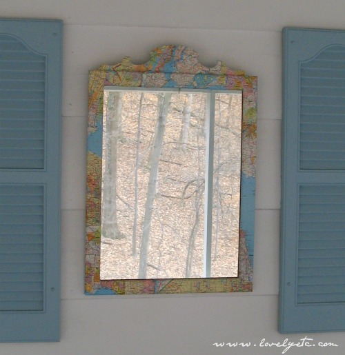 Map Mirror - Lovely Etc.