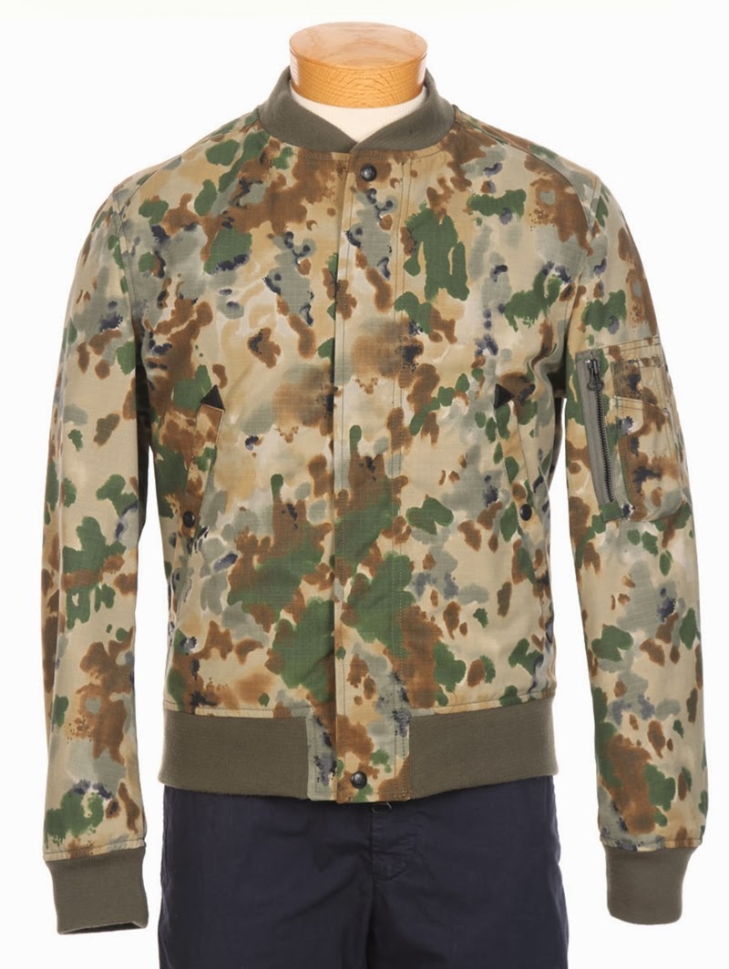 WEAR DIFFERENT: I. SPIEWAK & SONS x RON HERMAN Exclusive MA-1 Woodland ...