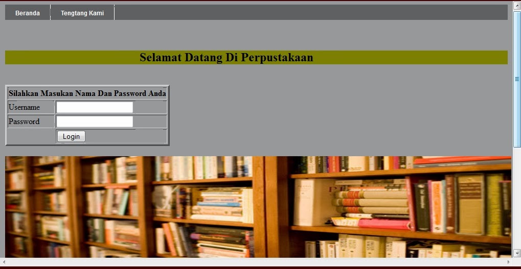 Aplikasi Perpustakaan Berbasis Web dan Mysql | Richer Regen