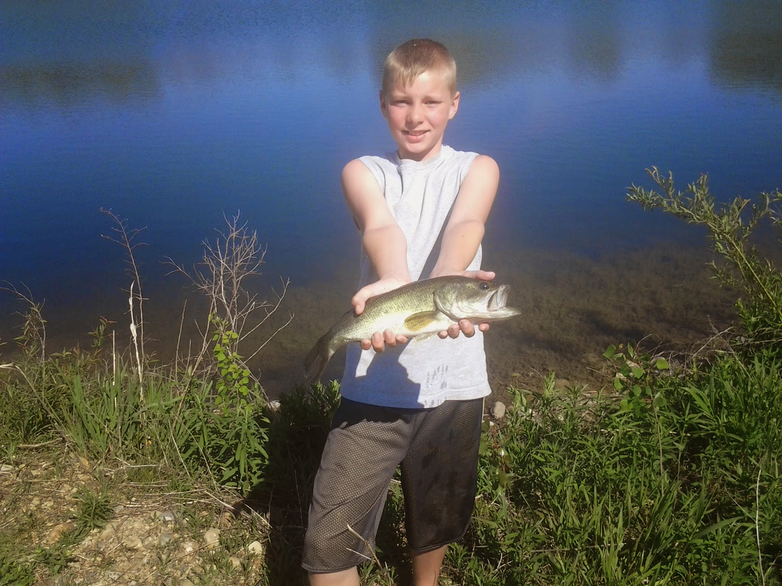 Fishing James: May 24 2015 Fishing at Riley Ponds