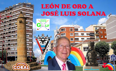 MIRANDA DEPORTIVA: José Luis Solana, expresidente del Mirandés, León de Oro