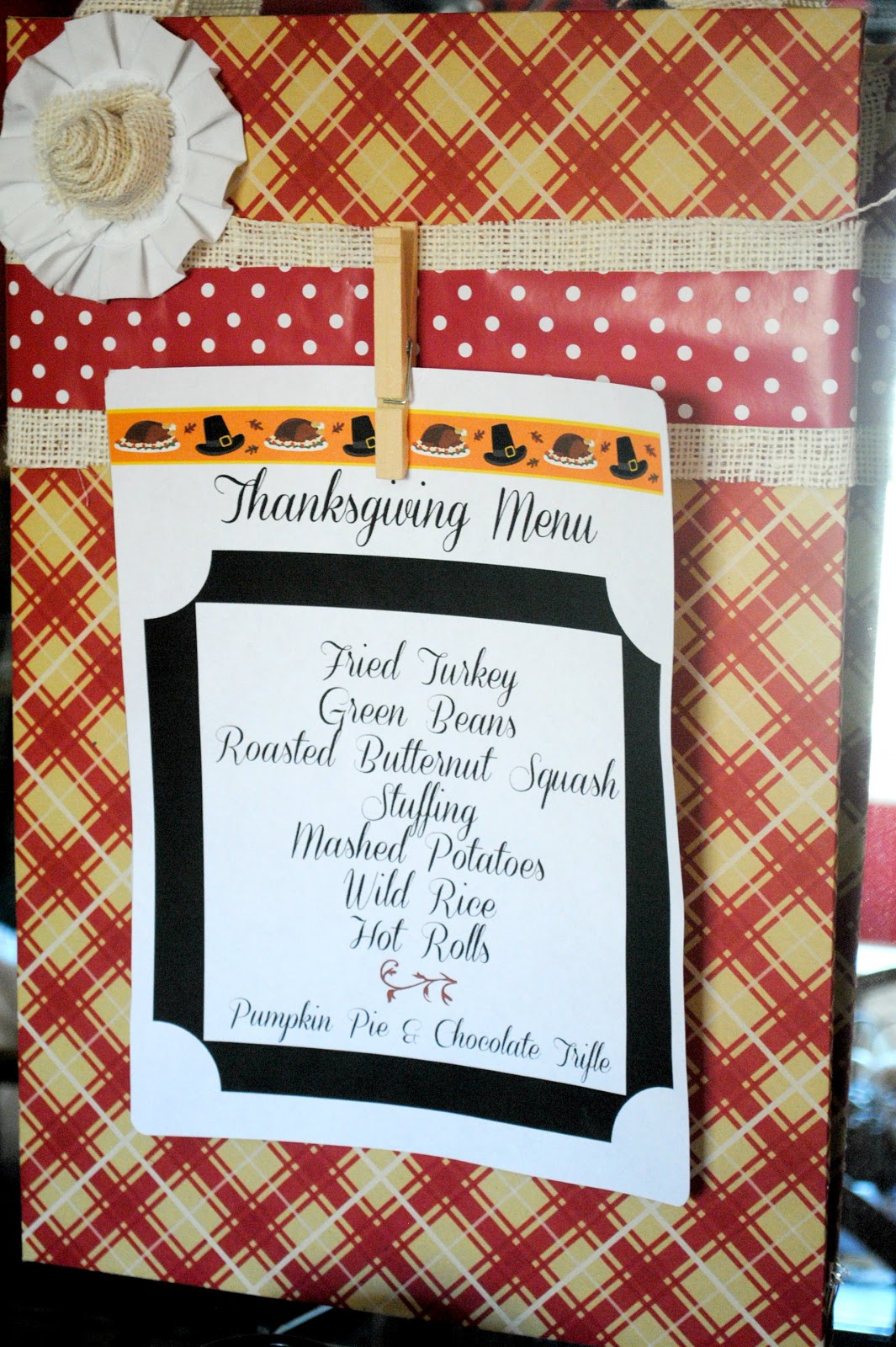 Serenity Now: Decorative Thanksgiving Display Board (Craft Tutorial)