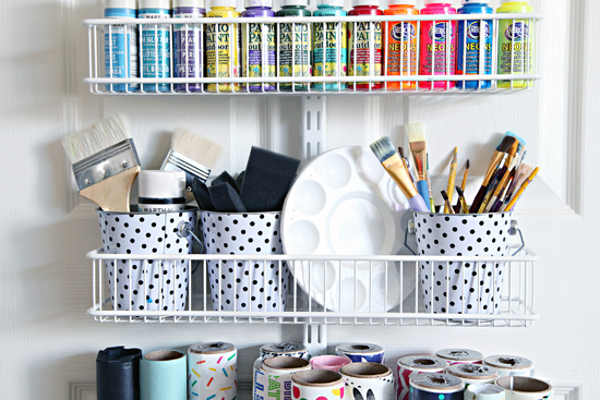 IHeart Organizing: The Ultimate Craft Closet Organization