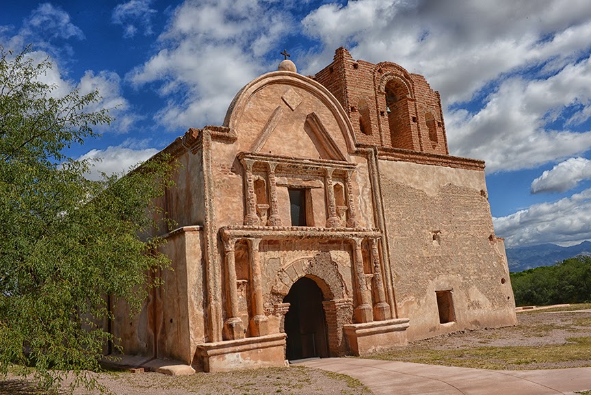 Travels With Shadow: Tumacacori Mission in Southern Arizona