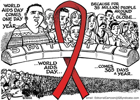 Berge's Cartoon Blog: World AIDS Day, again