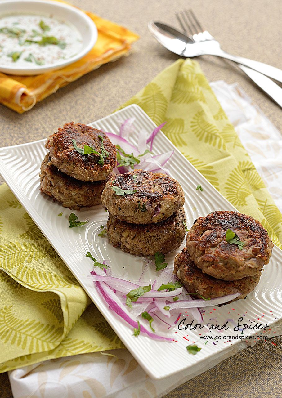 Color and Spices: Raw jackfruit kebab..