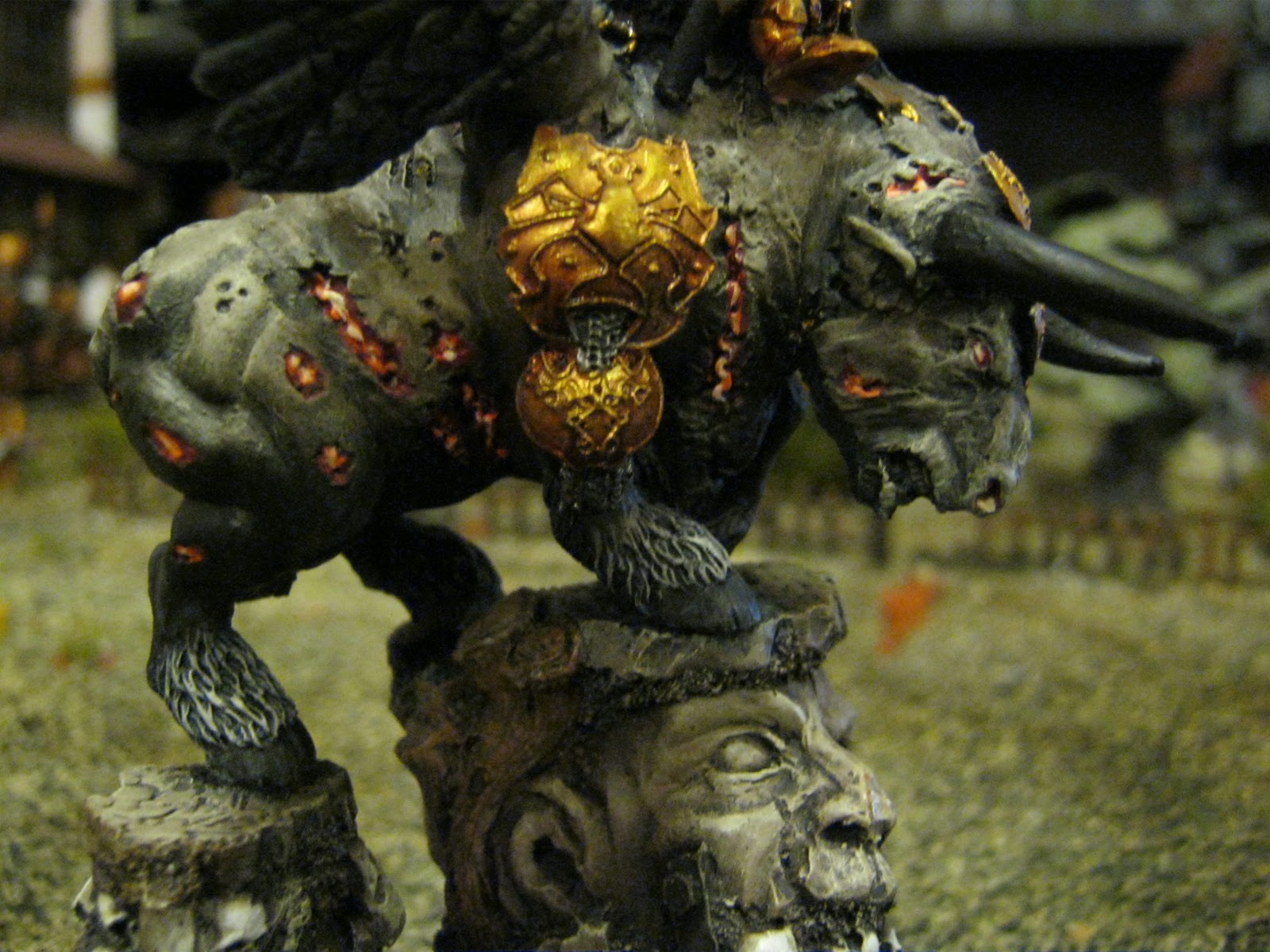 The Last Chance War: On the Painting Table: Chaos Dwarf Sorcerer ...