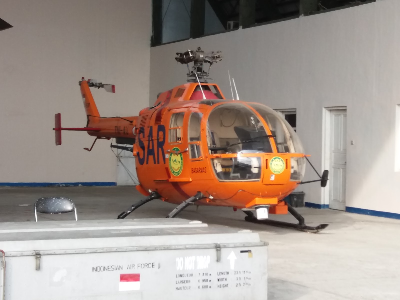 AIRPLANE SCALE MODELKIT: NURTANIO Bolkow NBO-105