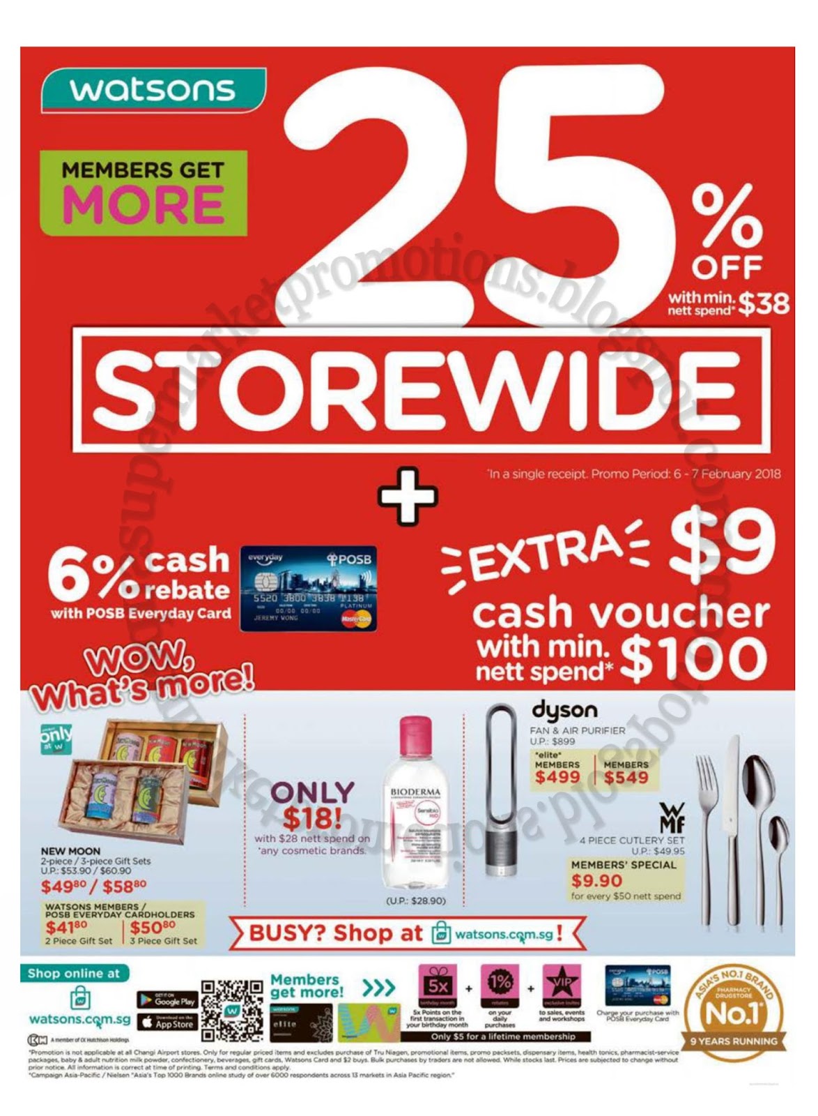 Watsons Promotion 06 - 07 February 2018 ~ Supermarket Promotions