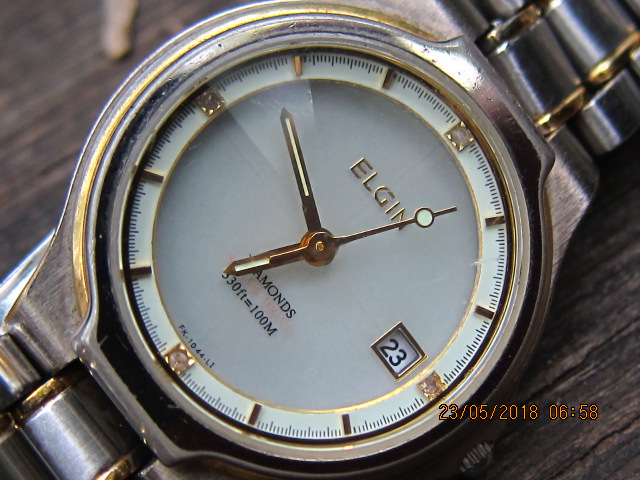 jam & watch: Elgin Diamonds Solar Drive (Ladies)