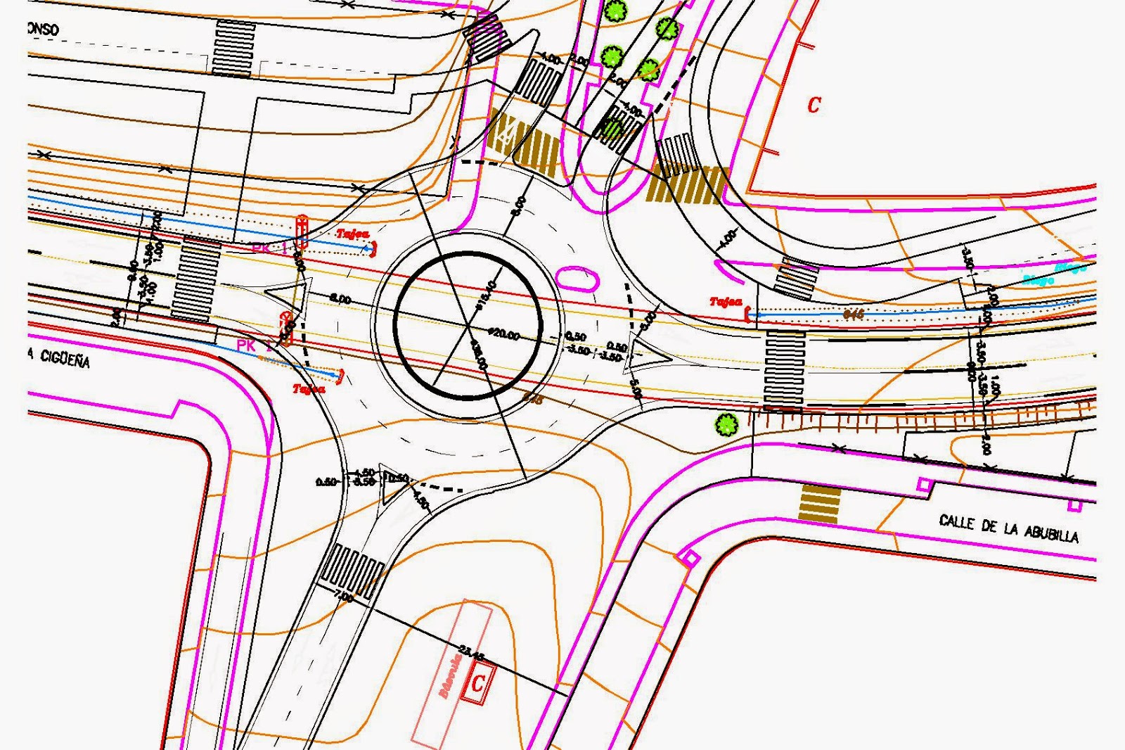 DELINEANTE PROYECTISTA - JAVIER SANZ: ROTONDAS