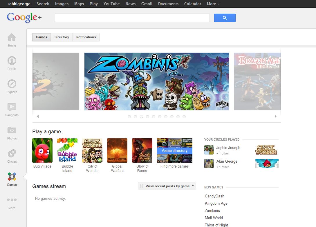 Computer tips and tricks...: How to Play Games on Google Plus