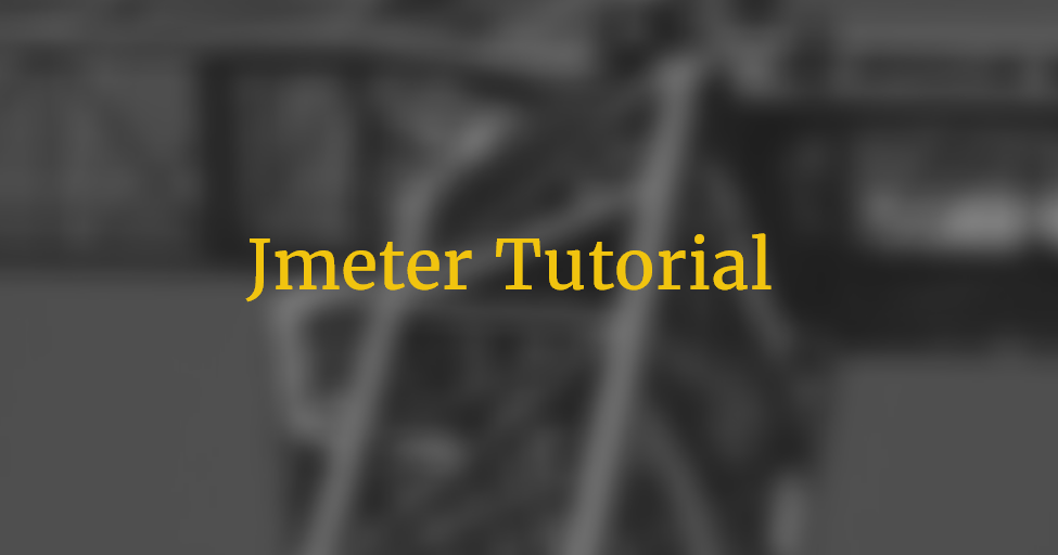 Jmeter Tutorial