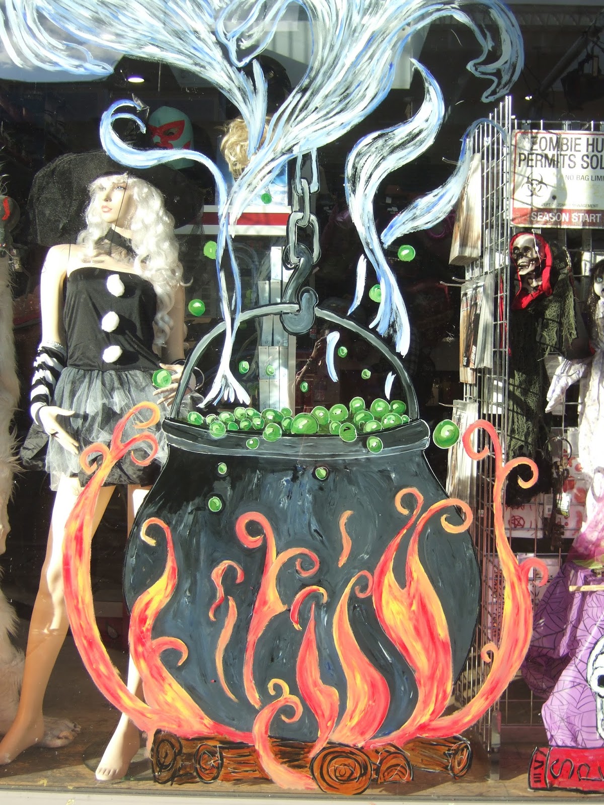 Visual Merchandising 101: Halloween Window