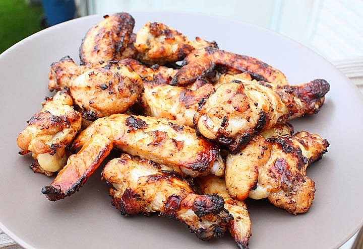My Kitchen Snippets: Spicy Grilled Chicken Wings