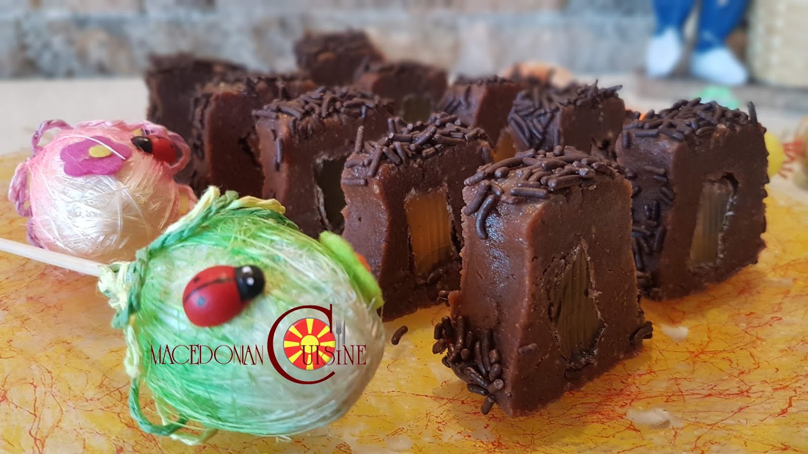 CHOCOLATE CARAMEL COOKIES WITH WALNUTS AND LOKUM (no baking ...