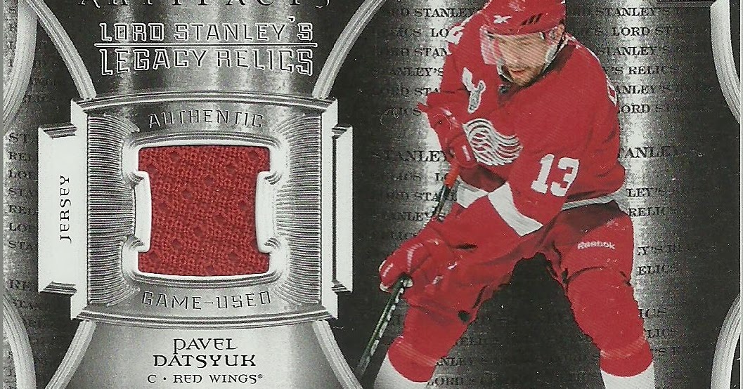 Hell's Valuable Collectibles: Pavel Datsyuk Jersey Card