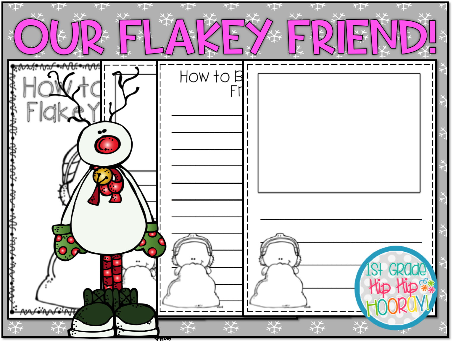 1st Grade Hip Hip Hooray!: Flakey Friends...Graphic Organizers