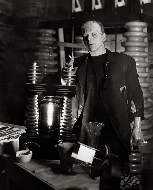 Vintage Photos From ‘Bride of Frankenstein’ (1935) ~ Vintage Everyday
