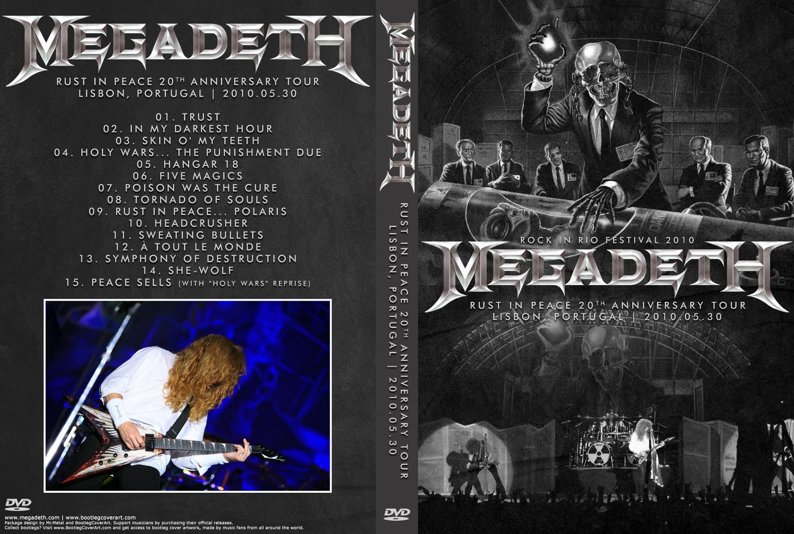 DVD Megadeth Bootleg