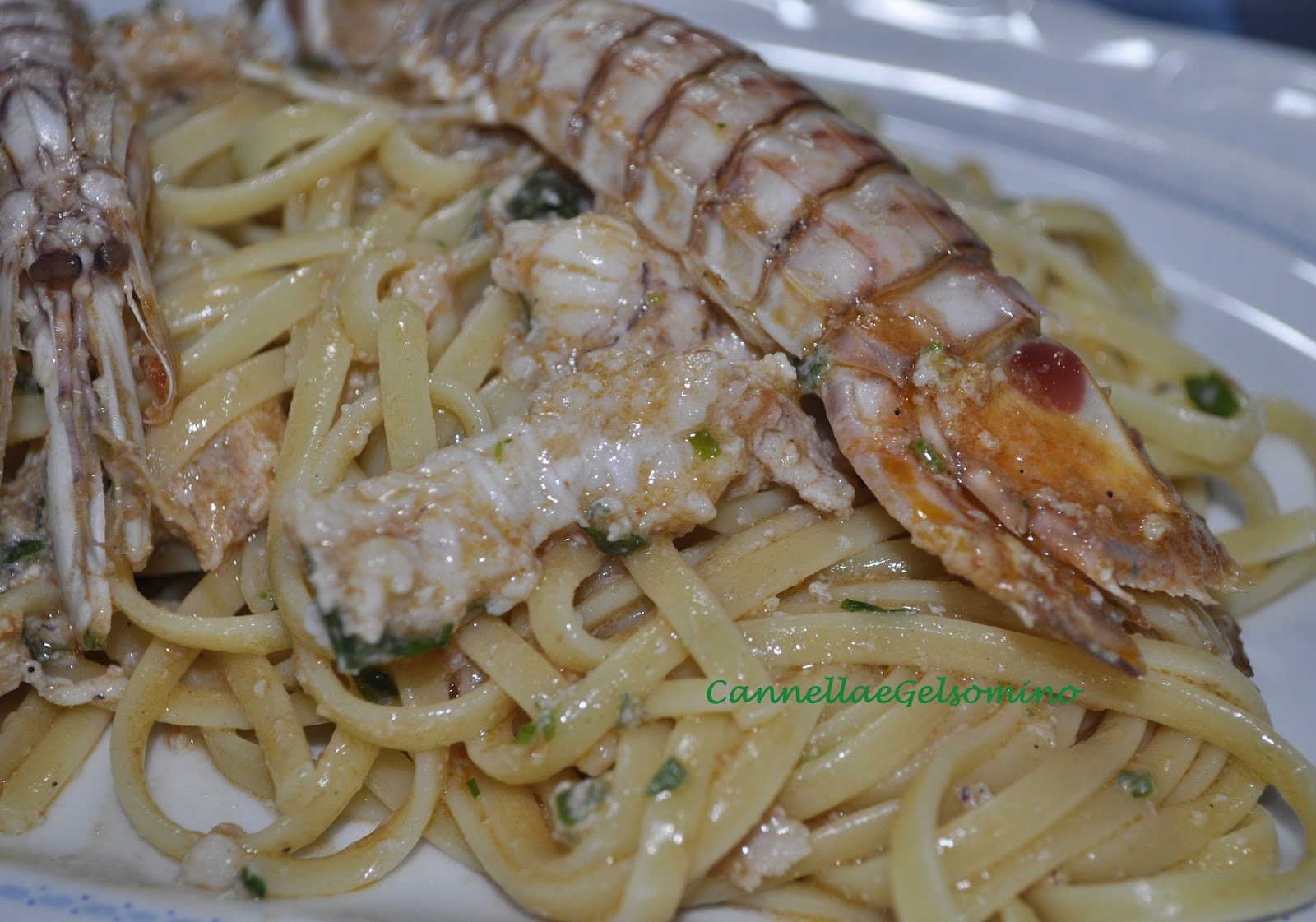 Linguine alle cicale di mare – Cannella e Gelsomino