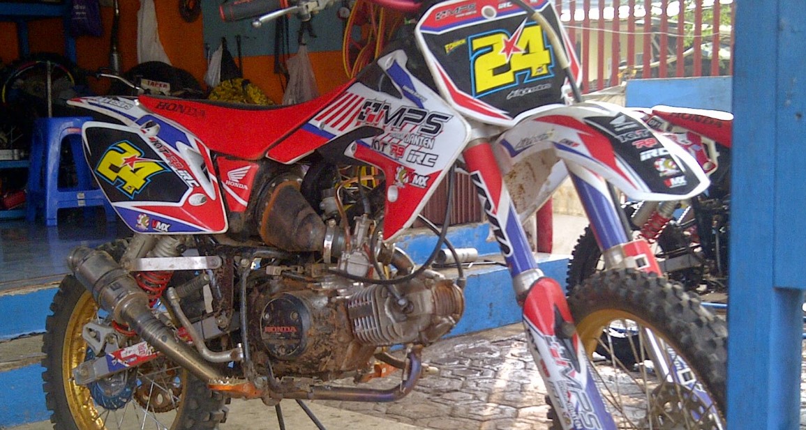 50 Gambar Modifikasi Motor Trail Grasstrack Adventure | Modifikasi ...