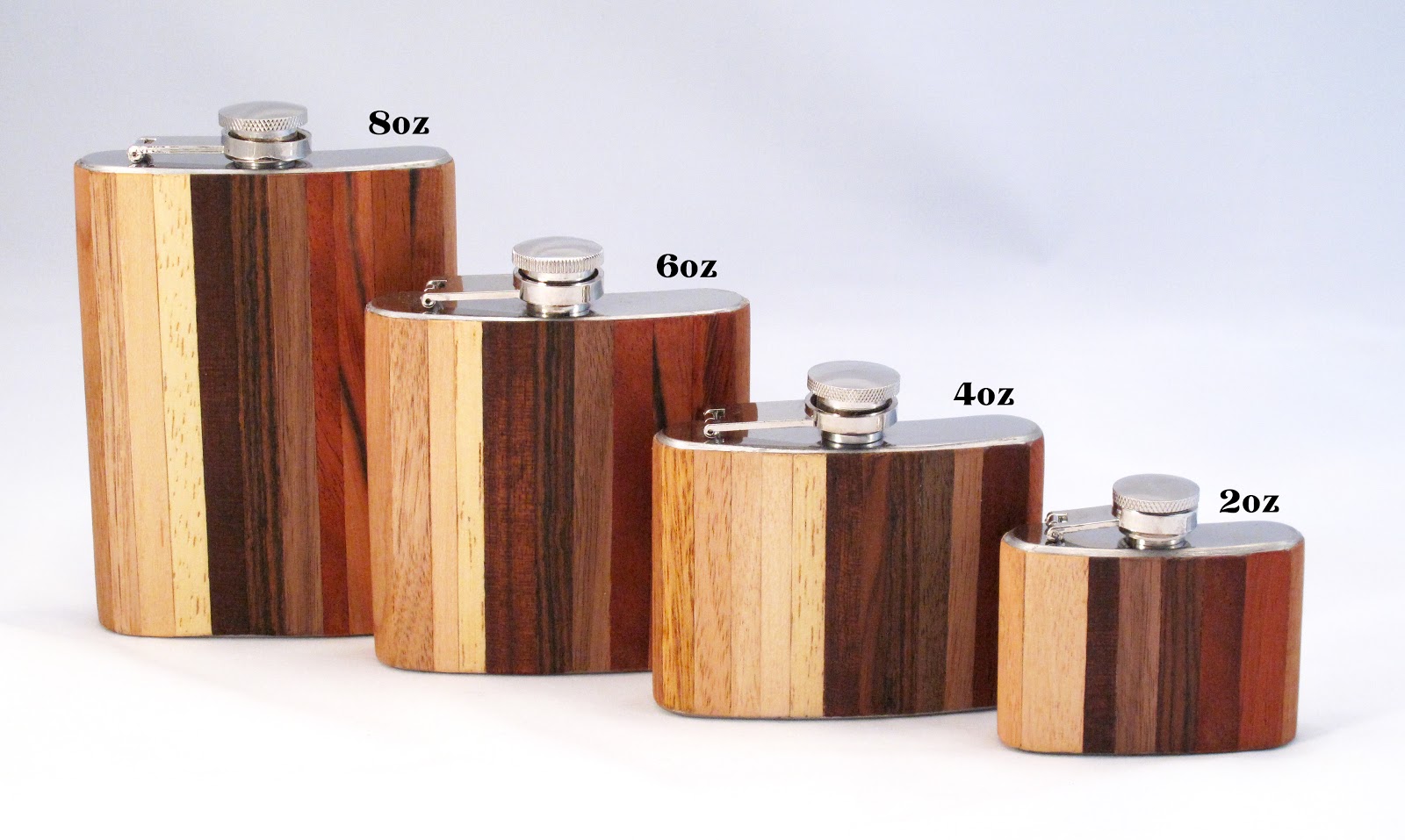 New Wood Flasks... By Wood Brain