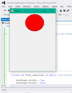 Program to display traffic Signal using timer in VB.NET/Visual Basic