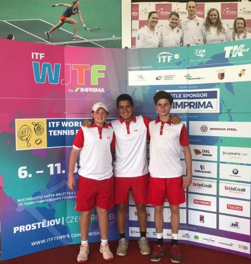 holaesungusto: TENIS PERUANO LOGRA HISTÓRICO CUARTO LUGAR EN MUNDIAL U14 ITF REALIZADO EN PROSTEJOV
